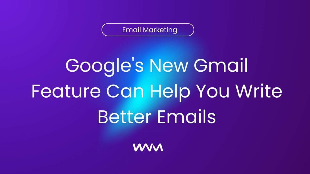 AI to the Rescue: Google's New Gmail Feature Can Help You Write Better Emails - White Winter ...