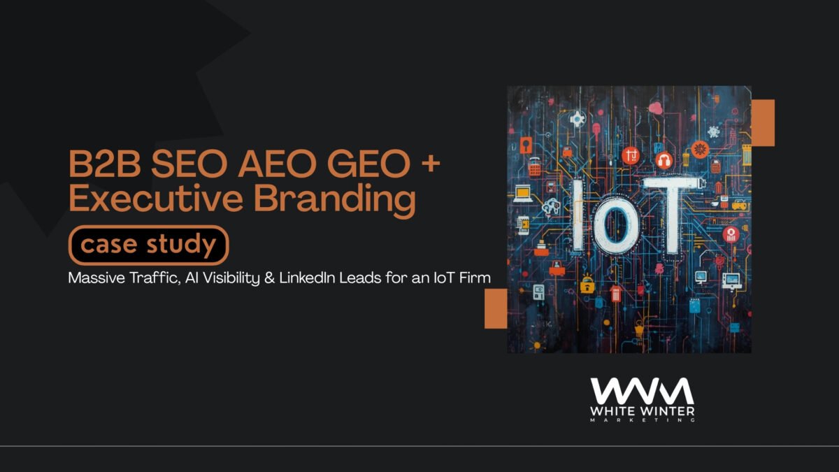 B2B SEO, AEO, GEO & Executive Branding Case Study: Massive Traffic, AI ...